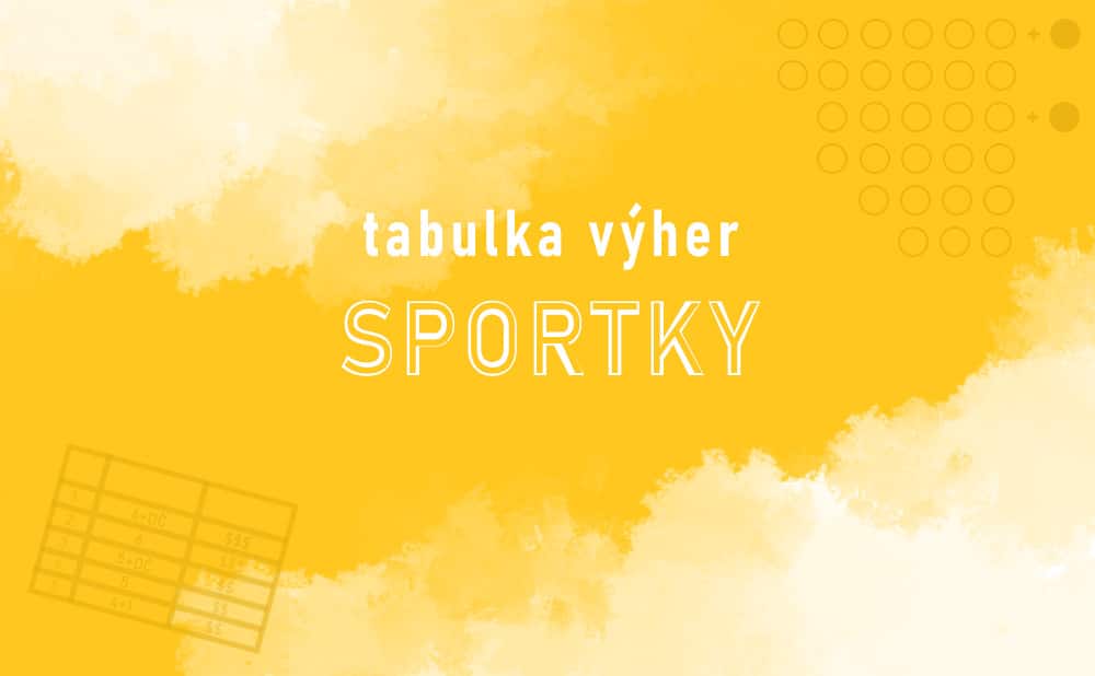 Tabulka výher Sportky | 🍀 Vyhraj.cz