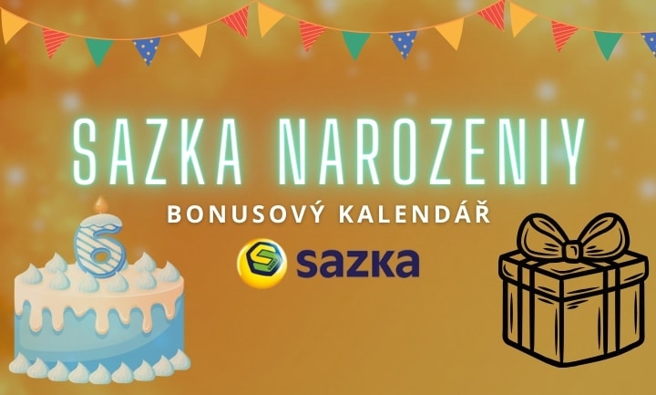 Oslav 6. narozeniny Sazka Her a nech se odměnit! | 🍀 Vyhraj.cz