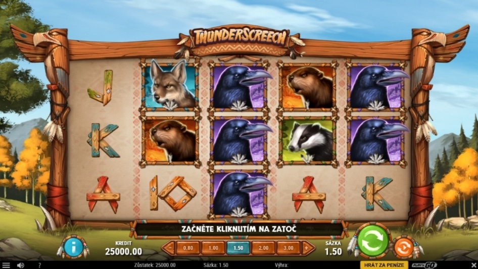 Automat Thunder Screech online zdarma (Klikni a hraj) | 🍀 Vyhraj.cz