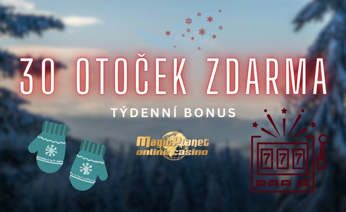 Magic Planet casino: Vyzvedni si týdenní bonus 30 free spinů! | 🍀 Vyhraj.cz
