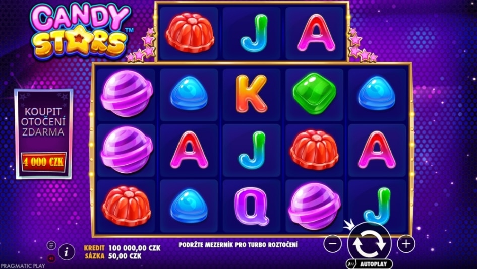 Automat Candy Stars online zdarma (Klikni a hraj) | 🍀 Vyhraj.cz