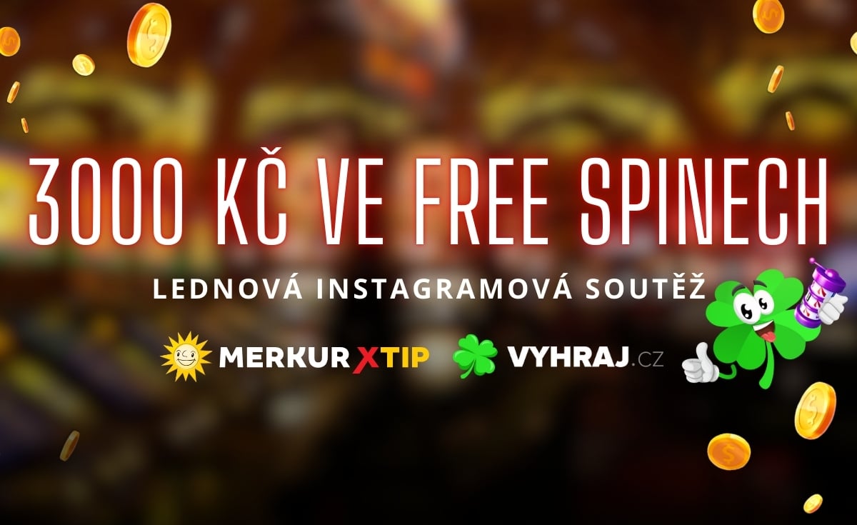 Lednová smršť spinů: Soutěž o 3000 Kč ve free spinech s Merkurem! | 🍀 ...