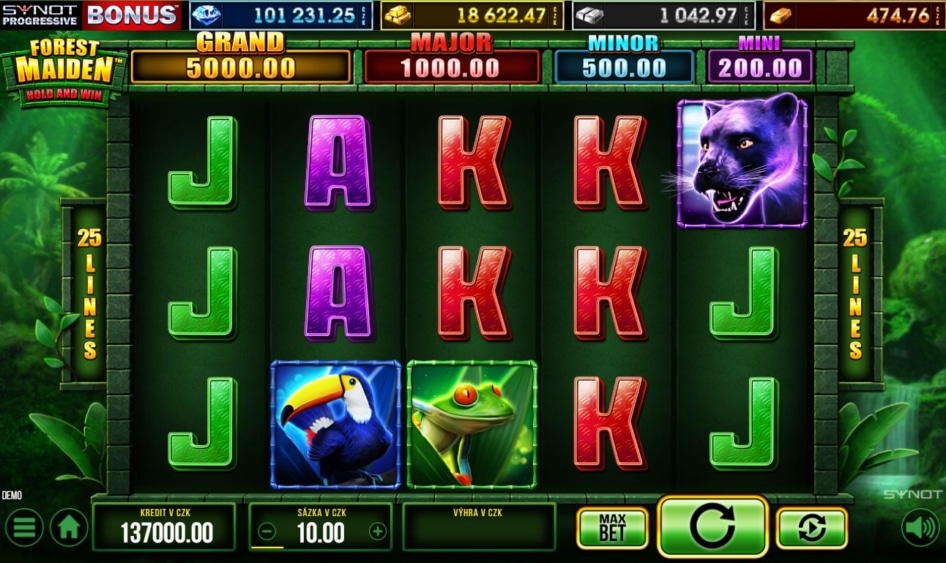 Automat Forest Maiden online zdarma (Klikni a hraj) | 🍀 Vyhraj.cz