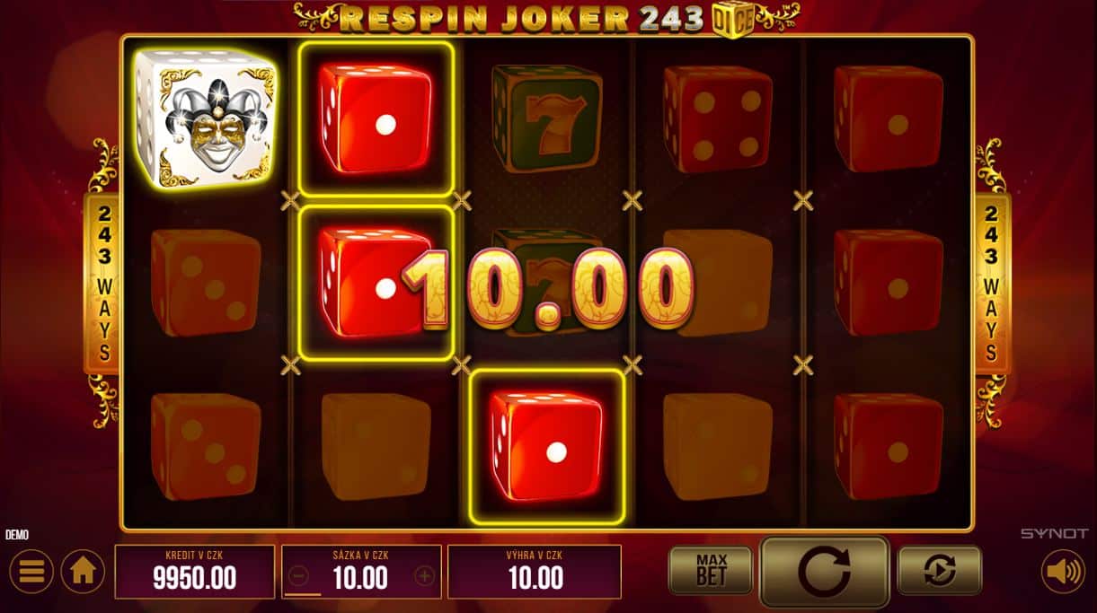 Automat Respin Joker 243 Dice online zdarma (Klikni a hraj) | 🍀 Vyhraj.cz