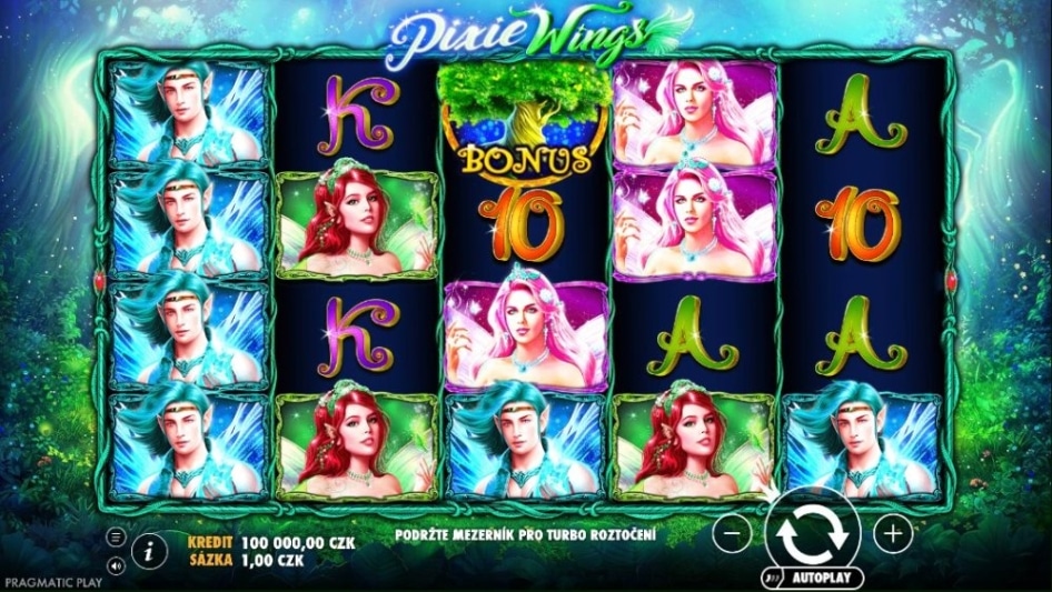 Automat Pixie Wings online zdarma (Klikni a hraj) | 🍀 Vyhraj.cz